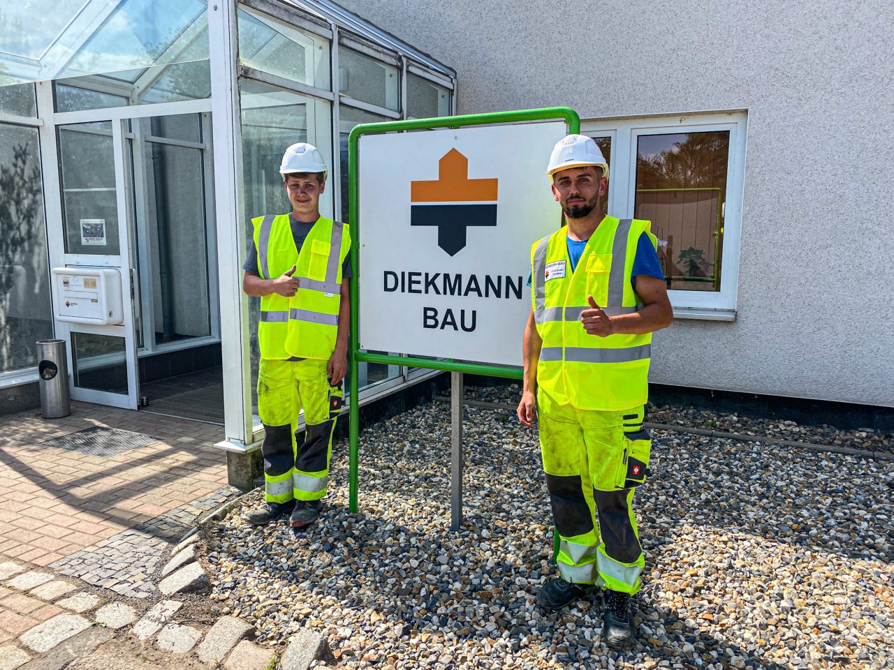 Willkommen in unserem Team! – Diekmann Bau